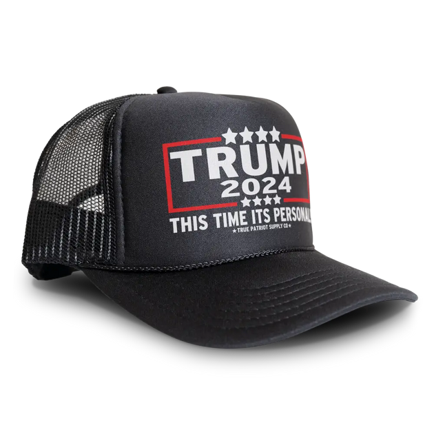 Trump 2024 This Time Its Personal Trucker Hat Mesh Cap - True Patriot ...